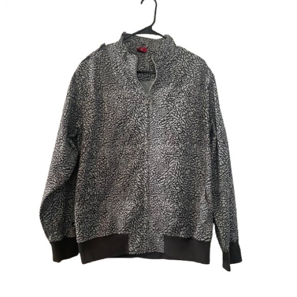Jordan | Jackets & Coats | Jordan Fire Red 3 Elephant Print Jacket ...